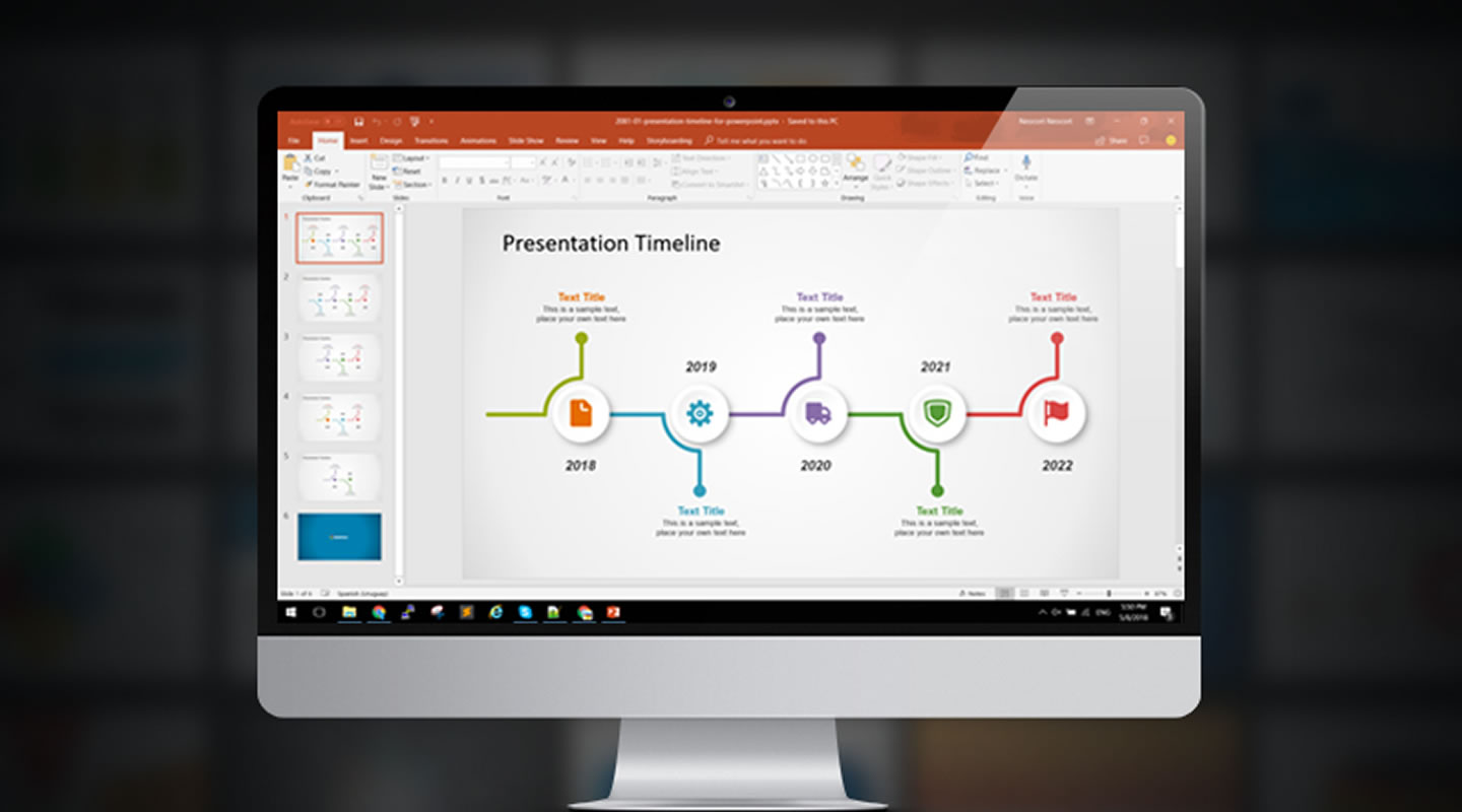 Present your roadmaps with creative timelines - TechFruit
